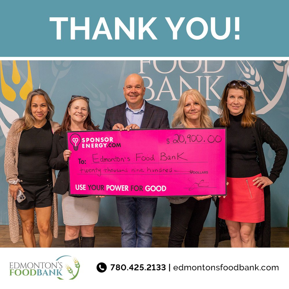 Sponsor Energy | Edmonton's Food Bank