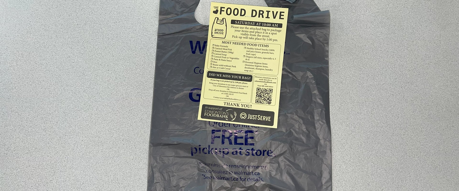 Why You’ll See Plastic Bags at Our Upcoming Edmonton Food Drive ...